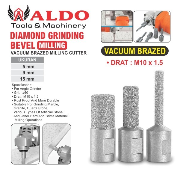 Jual DIAMOND GRINDING BEVEL MILLING / MATA BEVEL GRANIT / VACUUM ...