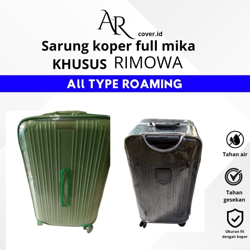Jual Sarung Koper Full Mika Merk Roaming semua ukuran | Shopee Indonesia