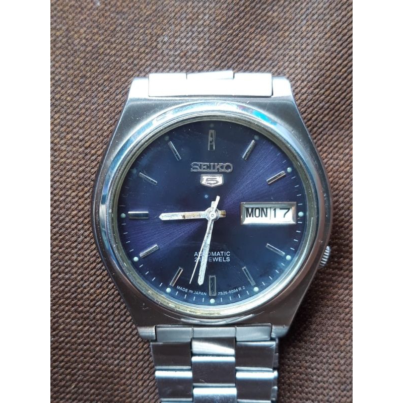 Jual Jam tangan Pria Seiko 5 Automatic original cal 7s26 | Shopee Indonesia