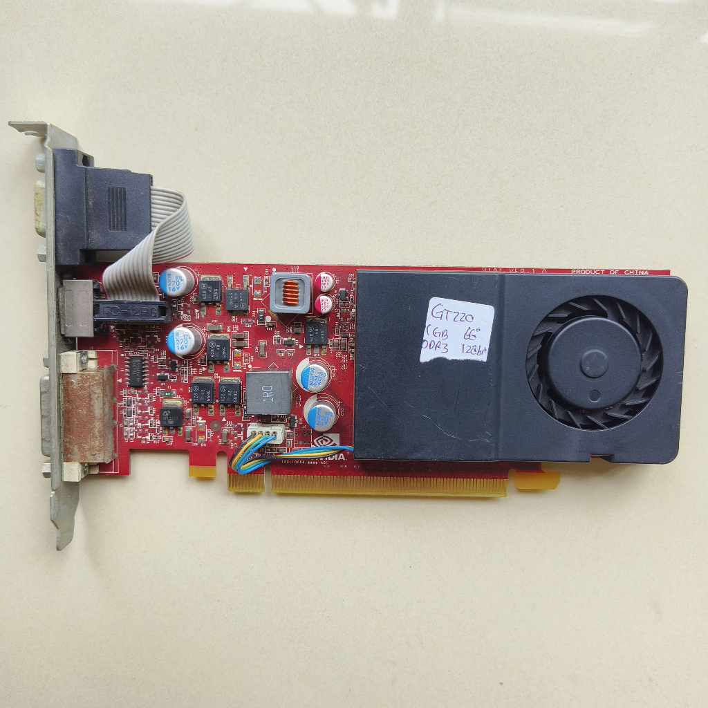 Jual VGA MSI GT 220 1GB 128BIT DDR3 | Shopee Indonesia