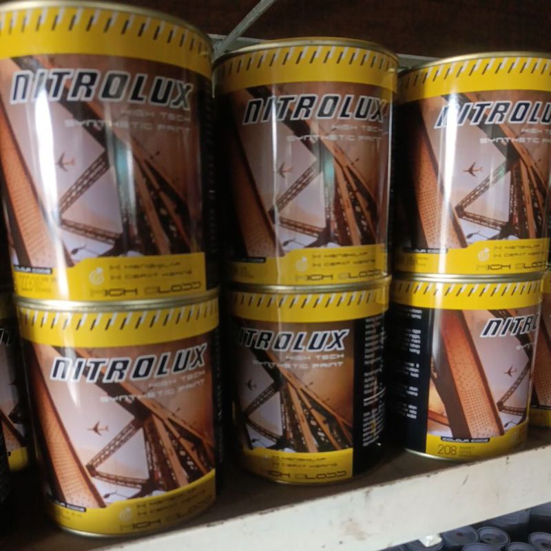Jual Cat Kayu Dan Basi Nitrolux 1kg atau 900cc Cat Sintetis | Shopee ...