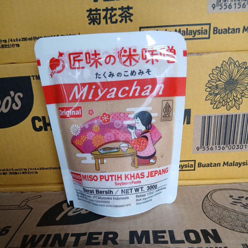 Jual MIYACHAN TAUCO PUTIH KHAS JEPANG BUMBU MISO 300 GRAM | Shopee ...