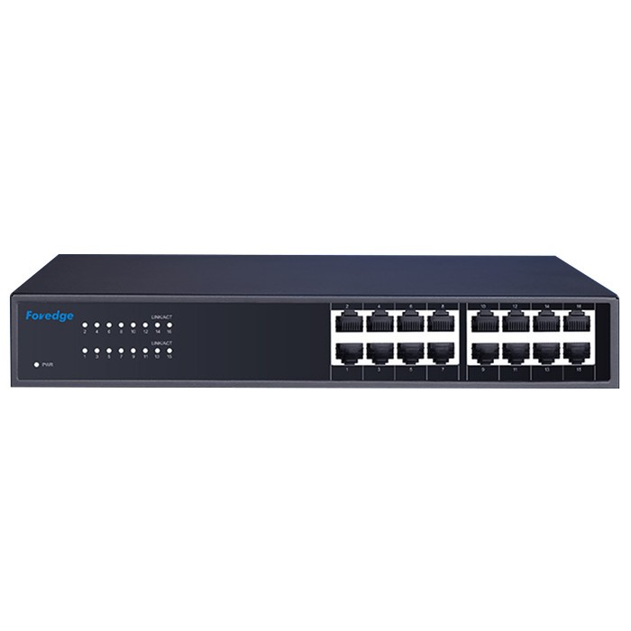 Jual FOREDGE NS6016G 16 PORT GIGABIT ETHERNET UNMANAGED NETWORK SWITCH ...