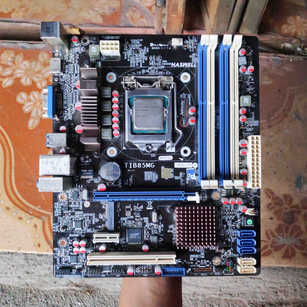 Jual Motherboard mobo Mainboard intel H81 DDR 3 Free Gratis Processor ...