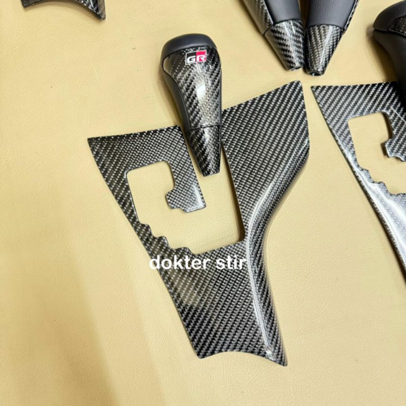 Jual panel shifter dan shift knop Innova reborn carbon asli | Shopee ...