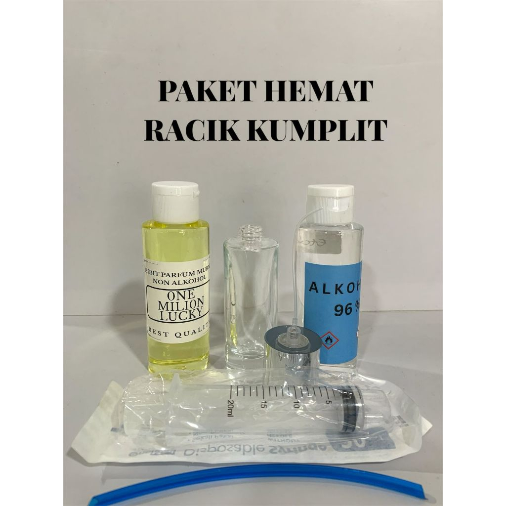 Jual PAKET RACIK BIBIT MURNI 100ML,SPET,BOTOL,PELARUT | Shopee Indonesia