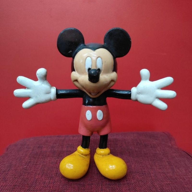 Jual Mickey Mouse Bendable Figure-5” Tall By Applause | Shopee Indonesia