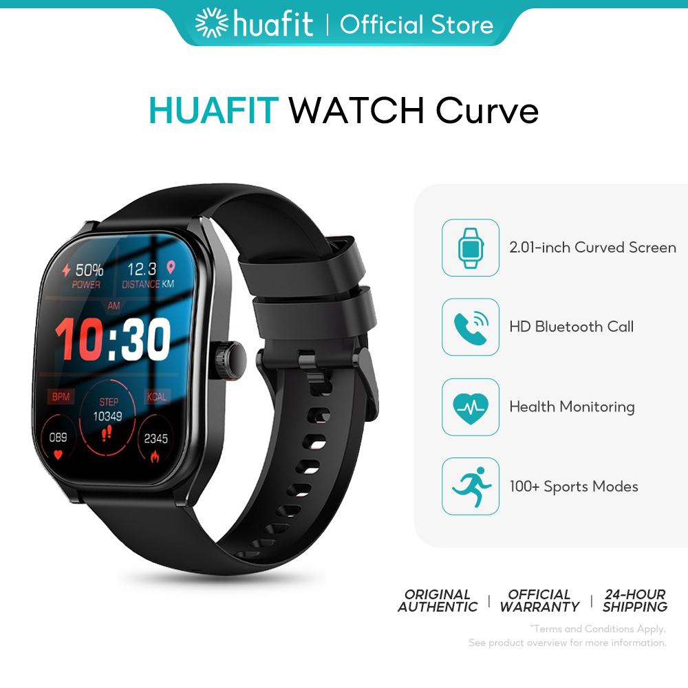 Jual Aolon Curve Original Smartwatch IP68 Waterproof 2.01-inch Curved ...