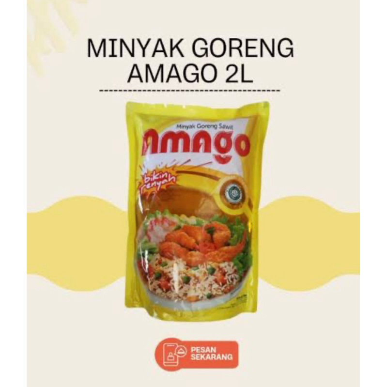 Jual Minyak Goreng Amago 250ml & 2L | Shopee Indonesia