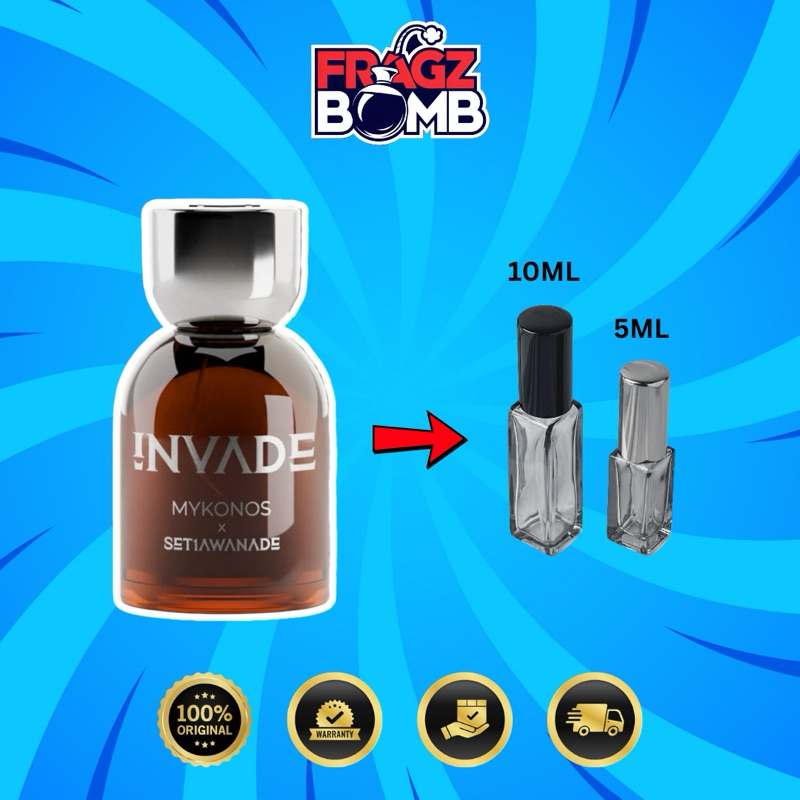 Jual Mykonos Invade Parfum | Decant | Shopee Indonesia
