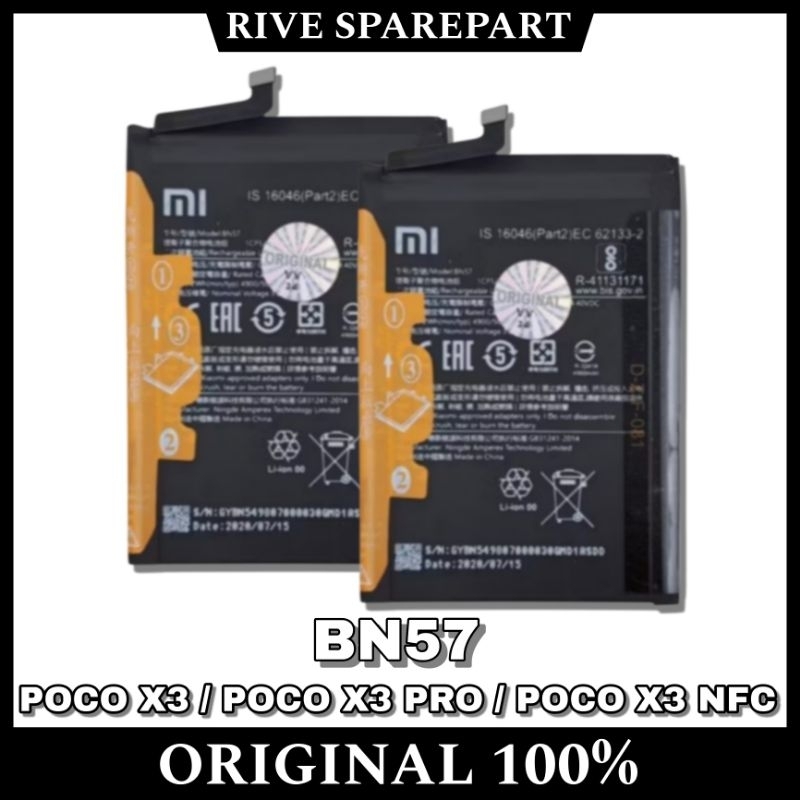 Jual BATERAI BATRE BATRAI BATTERY XIAOMI POCO X3 / POCO X3 PRO / X3 NFC ...