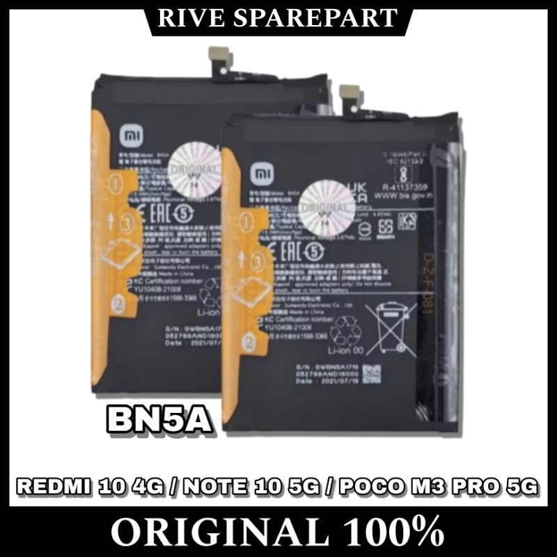 Jual BATERAI BATRE BATRAI BATTERY XIAOMI REDMI 10 4G / REDMI NOTE 10 5G ...