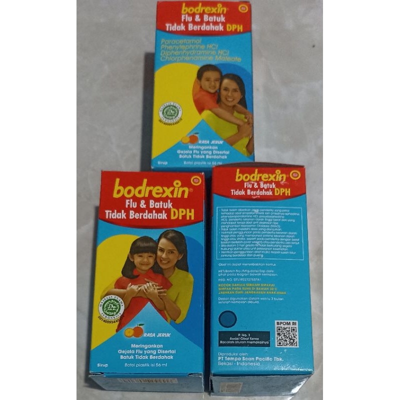 Jual Bodrexin Flu dan Batuk tidak berdahak DPH 56ml | Shopee Indonesia