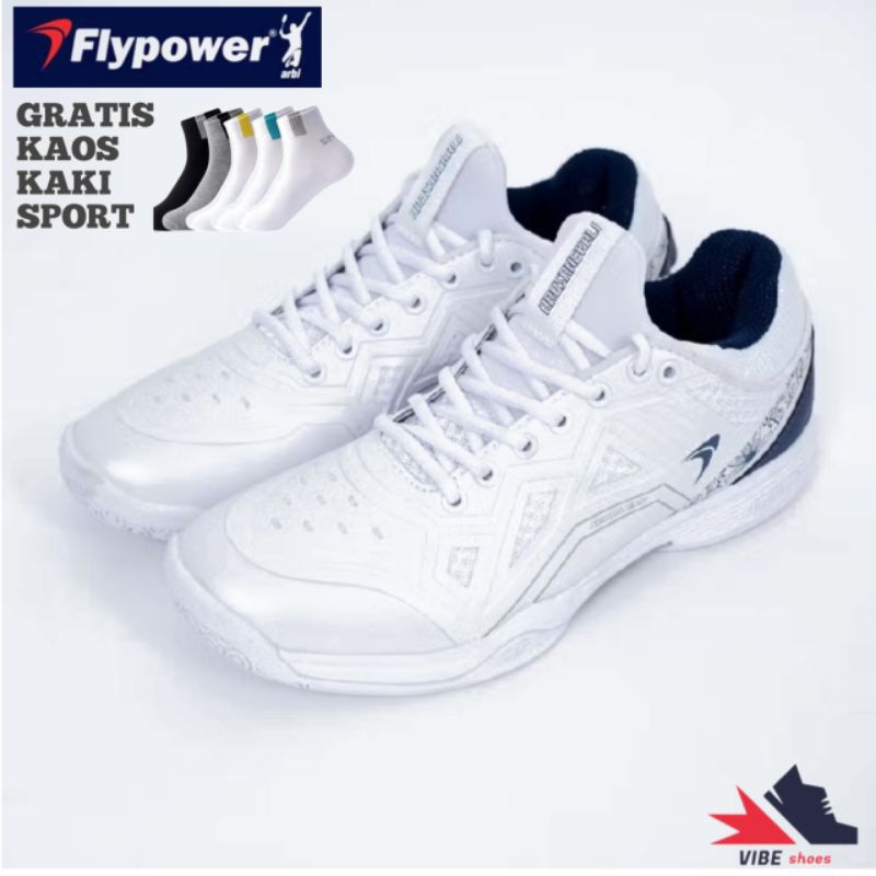 Jual FLYPOWER HRUSANGKALI badminton shoes-sepatu badminton original ...