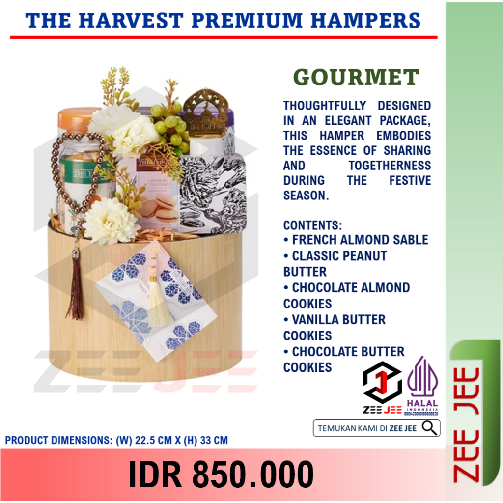 Jual THE HARVEST PREMIUM HAMPERS - GOURMET | Shopee Indonesia