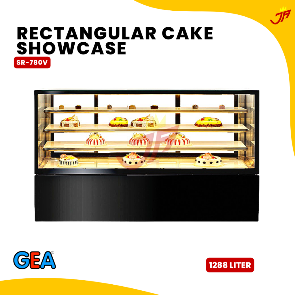 Jual GEA RECTANGULAR CAKE SHOWCASE GEA SR-780V/Showcase cake SR 780V ...