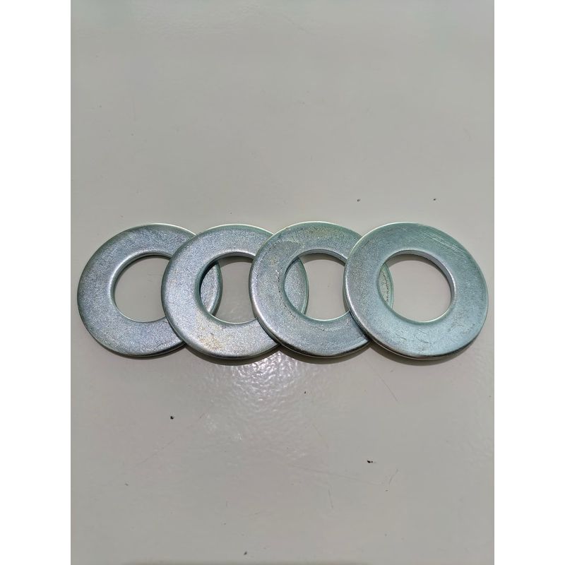 Jual Ring Plat Besi Putih Galvanis Washer Plate M26 x 26 x 50 mm ...