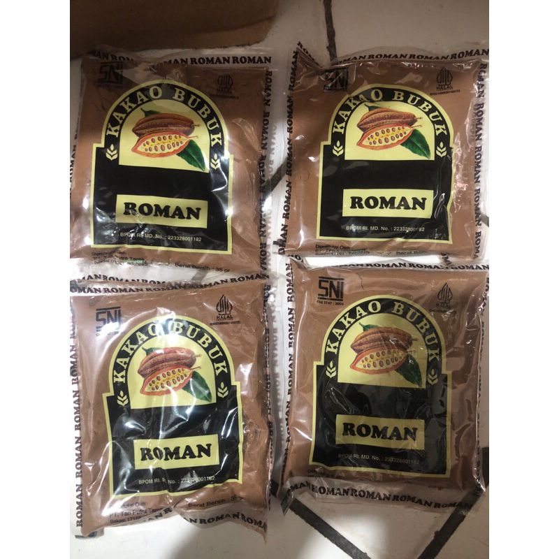 Jual Roman Coklat Bubuk Cocoa Powder 35gr 1 Sachet | Shopee Indonesia