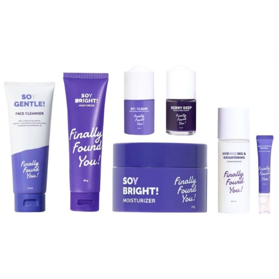Jual FINALLY FOUND YOU! All Series || Facial Wash || Moisturizer || Toner || Serum ||Eye Serum ...
