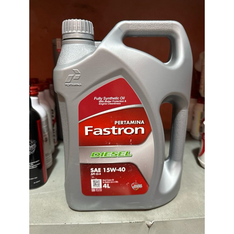 Jual Oli Pertamina Fastron Diesel 15w-40 4Liter. Original | Shopee ...