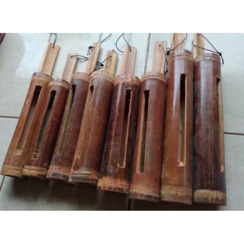Jual kentongan bambu hitam | Shopee Indonesia