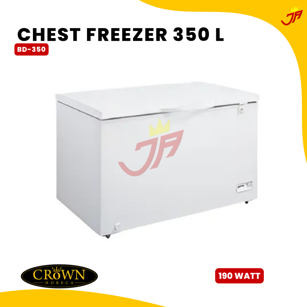 Jual CROWN Chest Freezer BD-350 /Freezer Box 300liter/Freezer 300liter ...