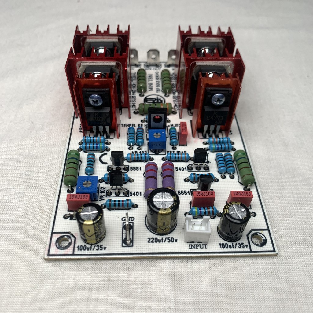 Jual Kit Driver Mini TBM TEF Full Heatsink HS | Shopee Indonesia
