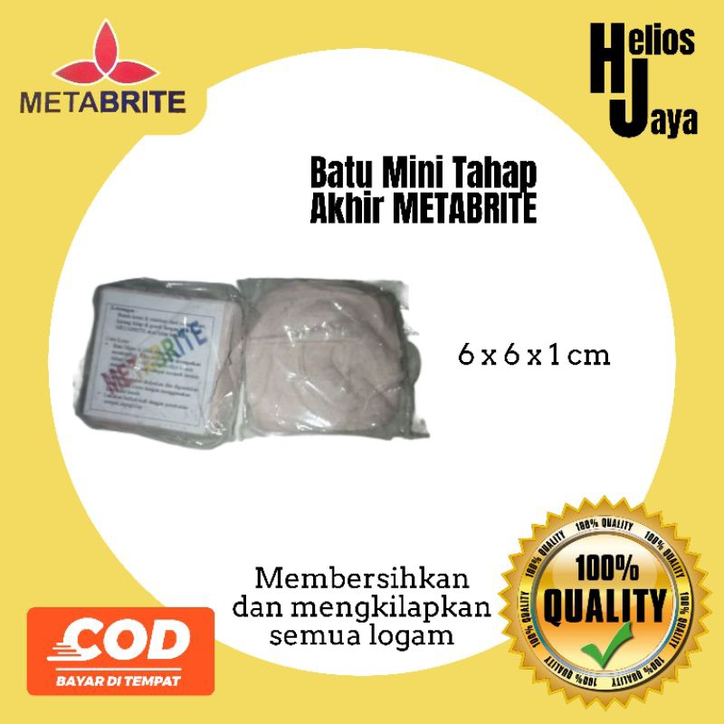 Jual Metabrite batu poles mini langsol tahap akhir | Shopee Indonesia