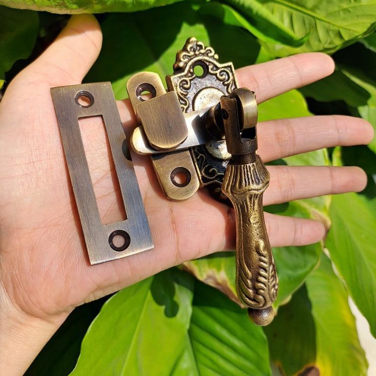 Jual Grendel Jendela / Grendel Pintu / Rambuncis Grendel Slot Kunci ...