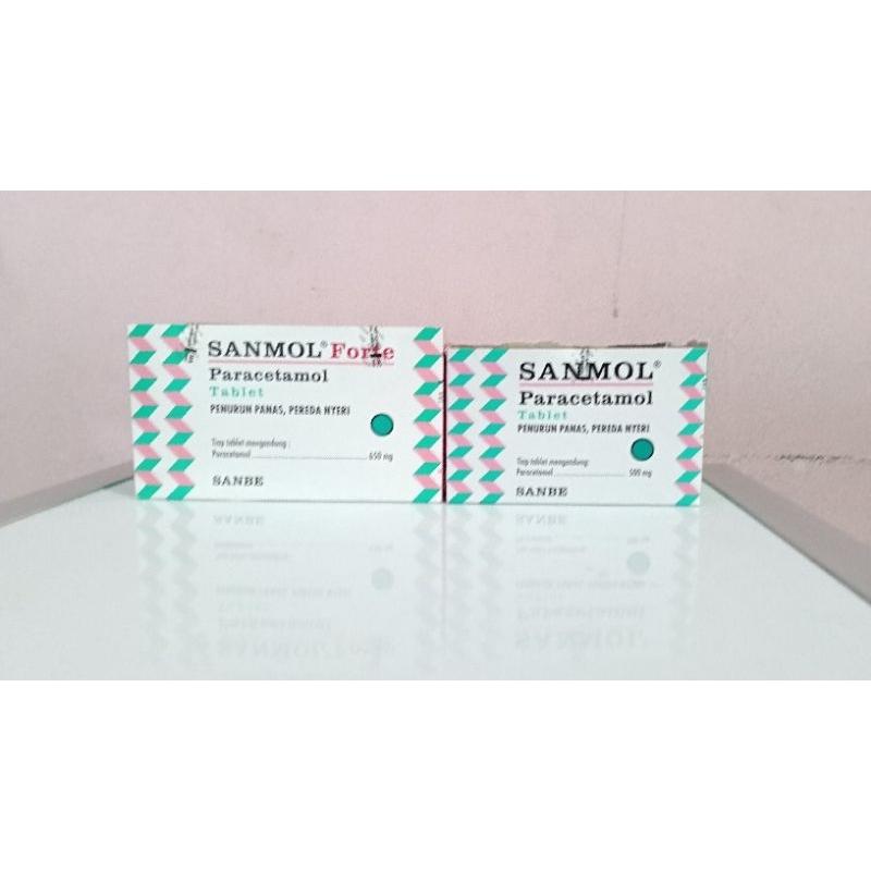 Jual sanmol (Paracetamol) tablet dewasa | Shopee Indonesia