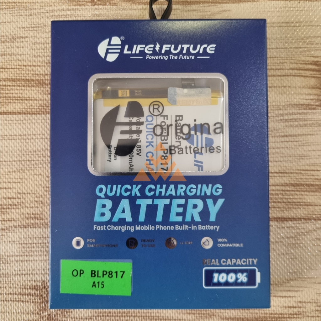 Jual Baterai LF/Life Future ~ BLP817/BLP 817 Oppo A15 / A15S Batre Batrai Baterai | Shopee Indonesia