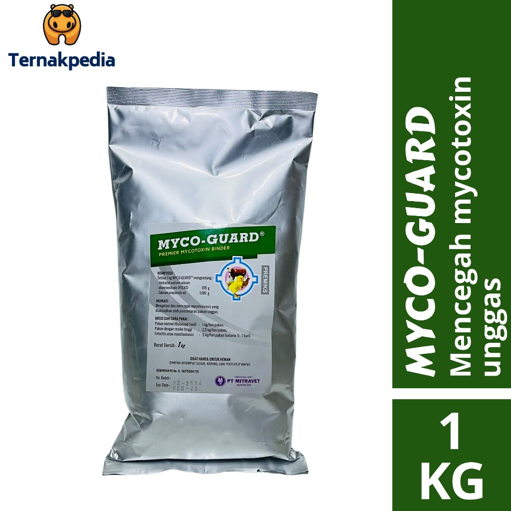 Jual MYCO-GUARD 1 KG MITRAVET - Mycoguard Anti Toxin Binder Freetox ...