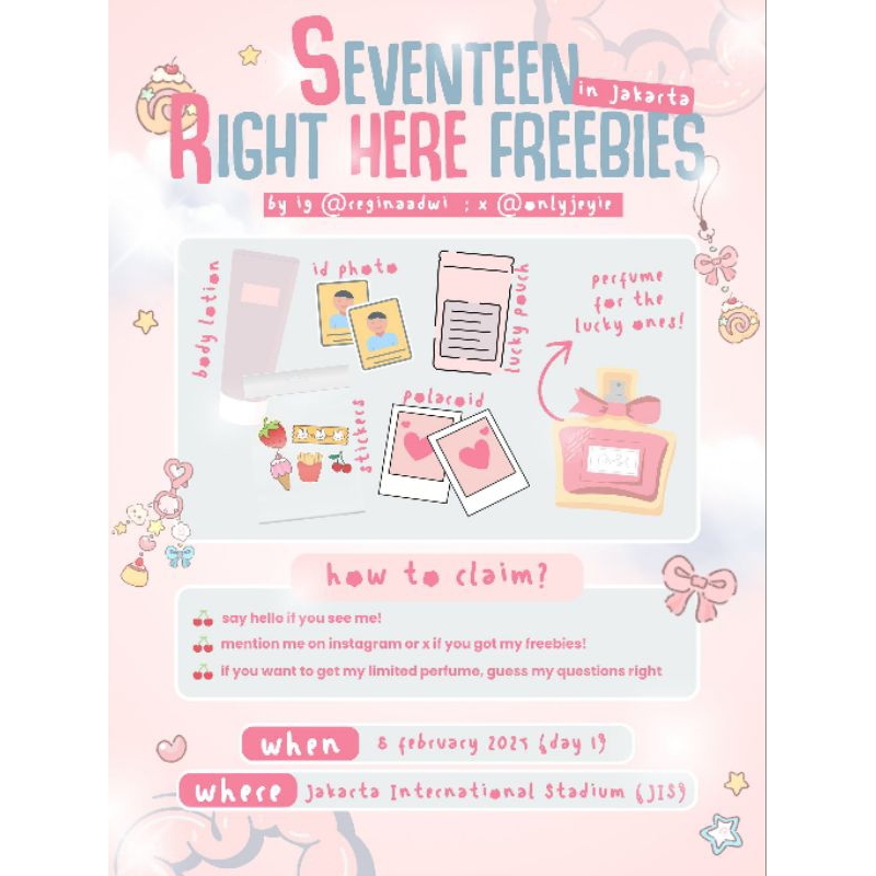 Jual Freebies SVT RH in JKT (no refund) | Shopee Indonesia
