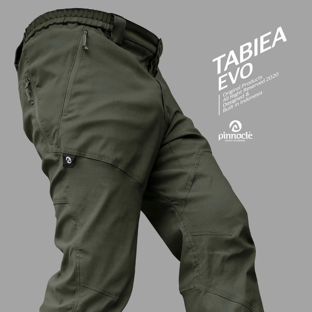 Jual Pinnacle Pro Official Tabiea Evo Hike Pant - Olive | Shopee Indonesia