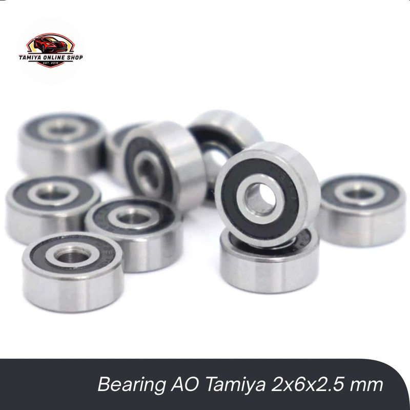 Jual Bearing AO Tamiya Original 2x6x2.5 mm Bearing Tamiya 620 AO Part ...