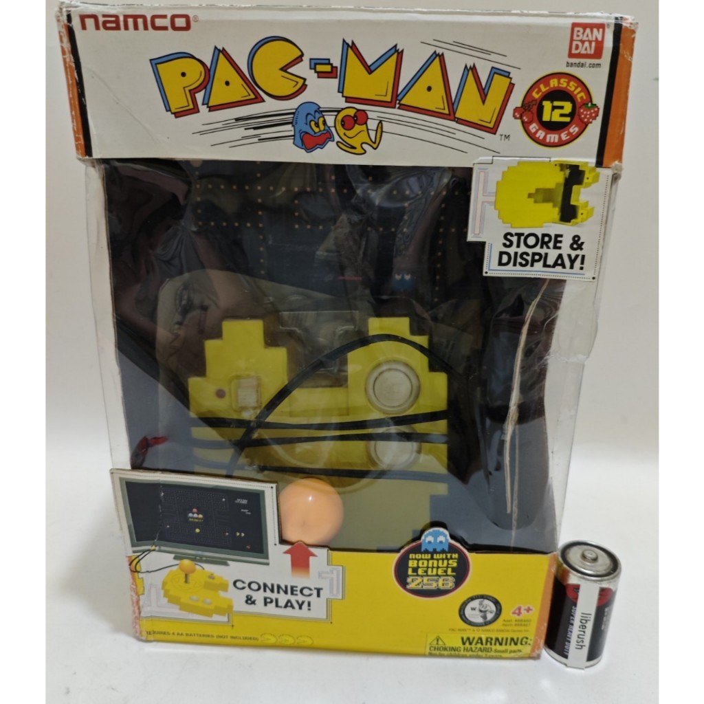 Jual Bandai namco pac man connect & play retro game console pac man ...