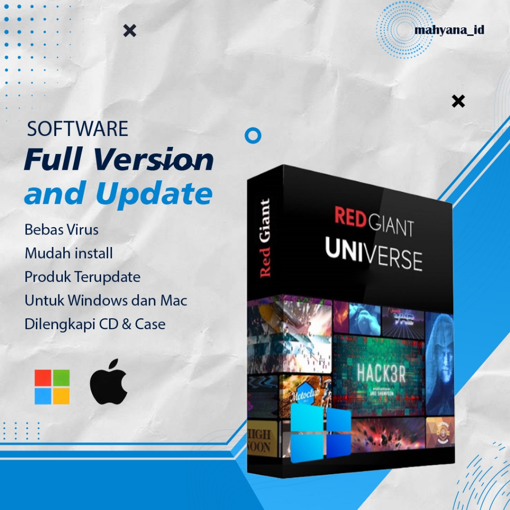 Jual Red Giant Universe 2025 | Video transition and effects plugins ...