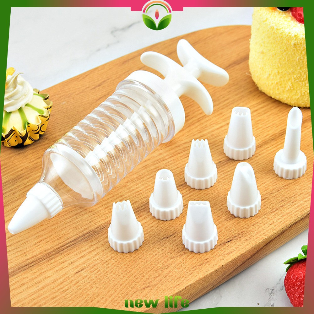 Jual Alat Cetakan Kue 8IN1 Alat Penghias Cookies Kue Ulang Tahun / Cake ...