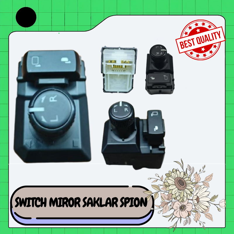 Jual Switch Saklar Spion Retract Innova Reborn tipe V dan HiLUX tipe G ...