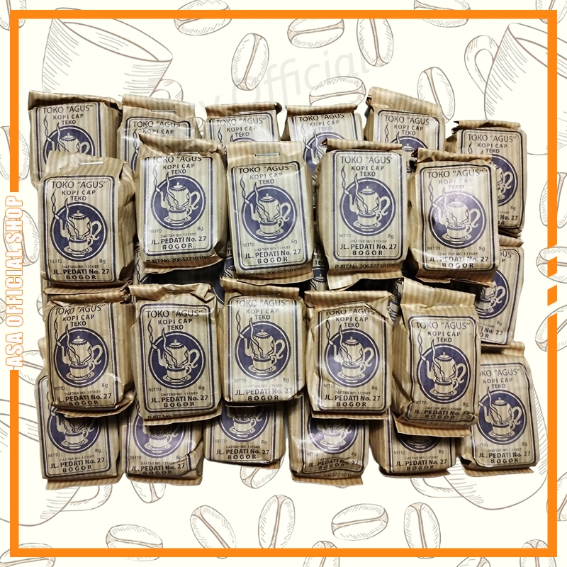 Jual Kopi Cap Teko Mini Kemasan Kertas Kopi Bubuk Giling Tradisional ...