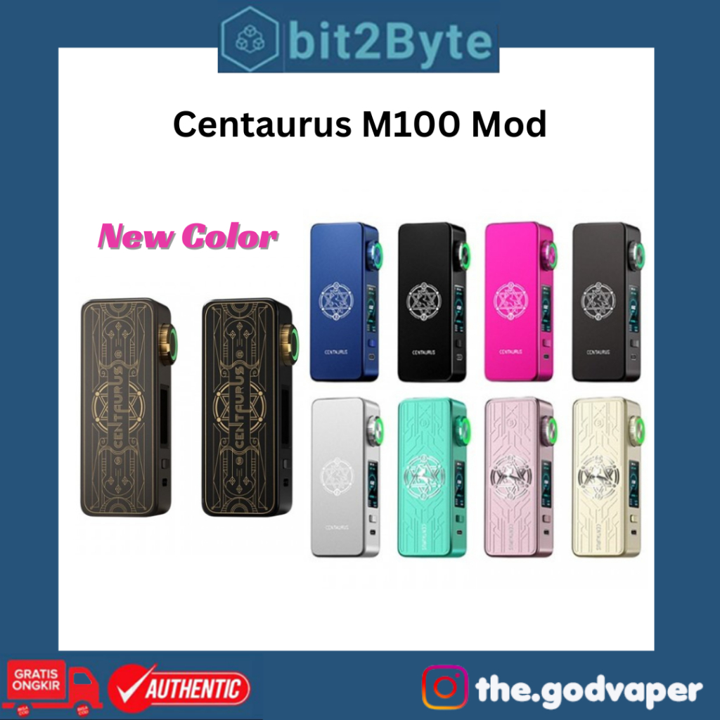 Jual Lost Vape Centaurus M100 Mod 100W Authentic | Shopee Indonesia