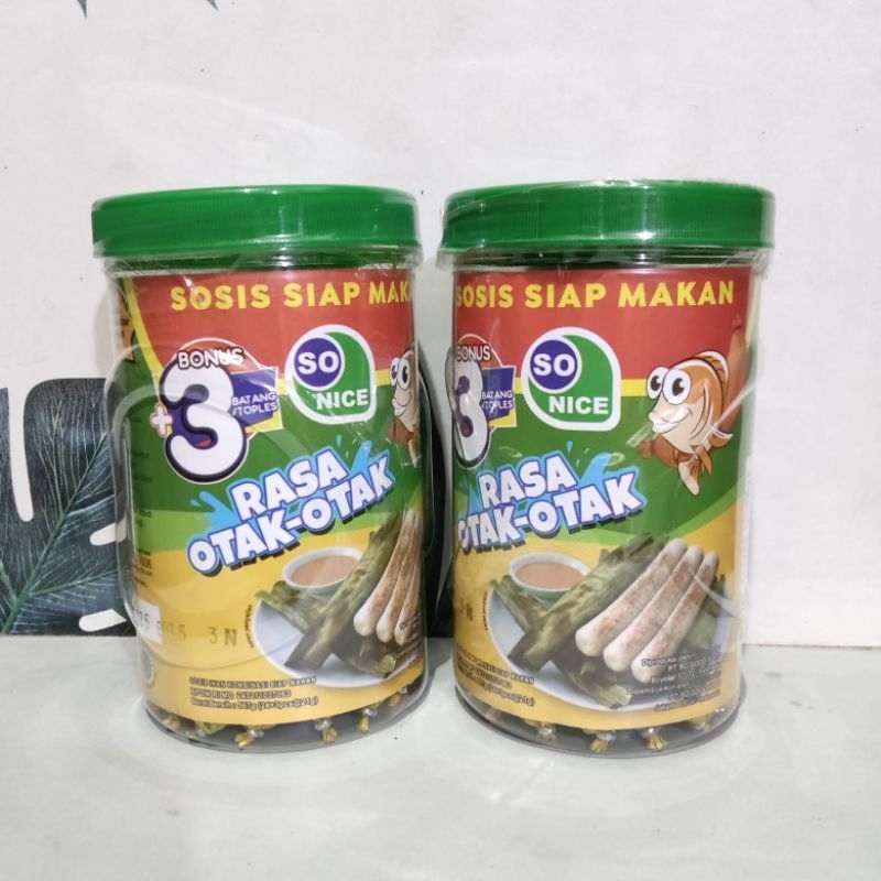 Jual Sosis SO NICE isi 24 free 3/Sosis/Sonice/So nice/Sosis so nice rasa otak otak | Shopee ...