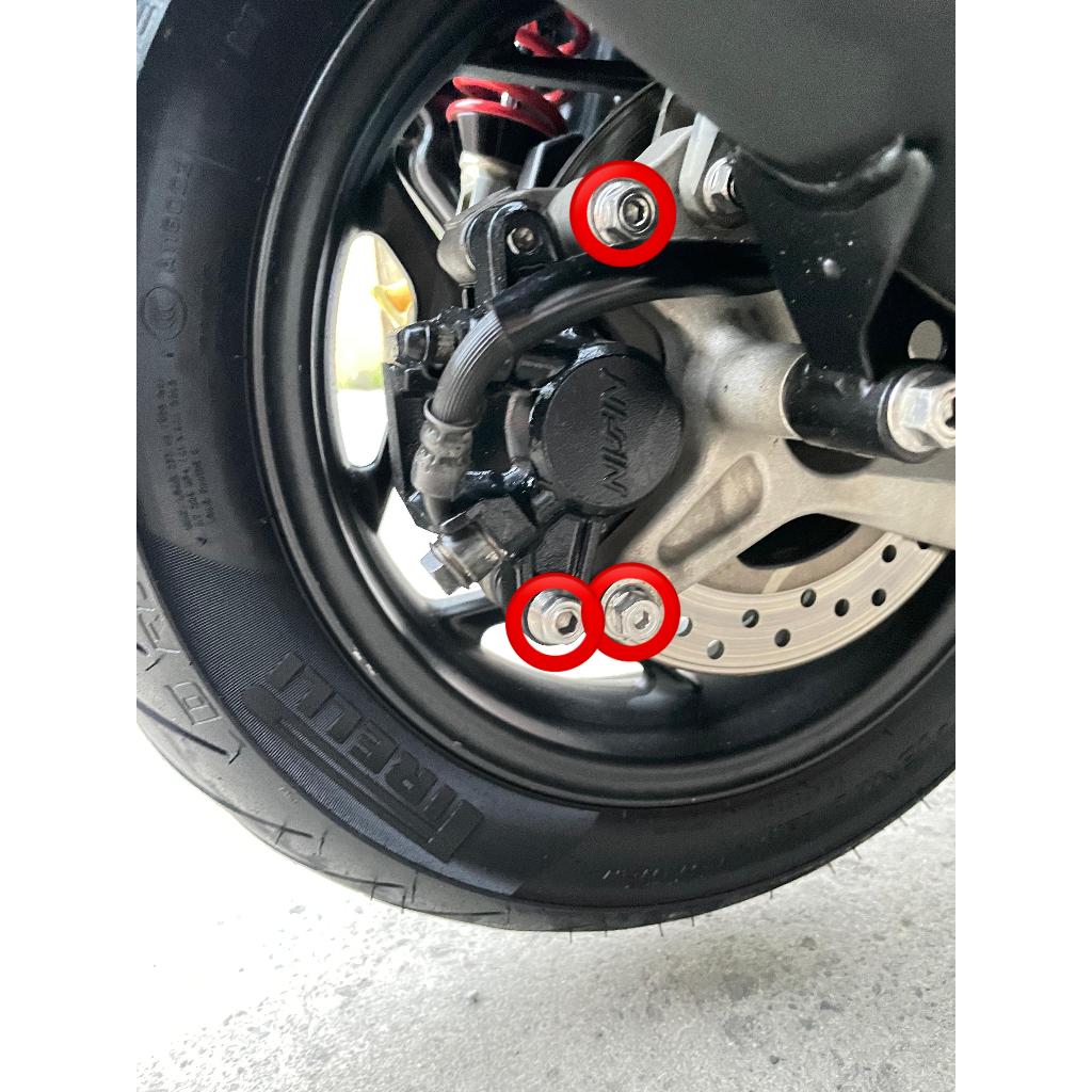 Jual BAUT BREKET + TOJOSAN KALIPER BELAKANG ( 3 BAUT ) PCX 160 ADV 160 NEW MODEL 2 KUNCI PROBOLT ...