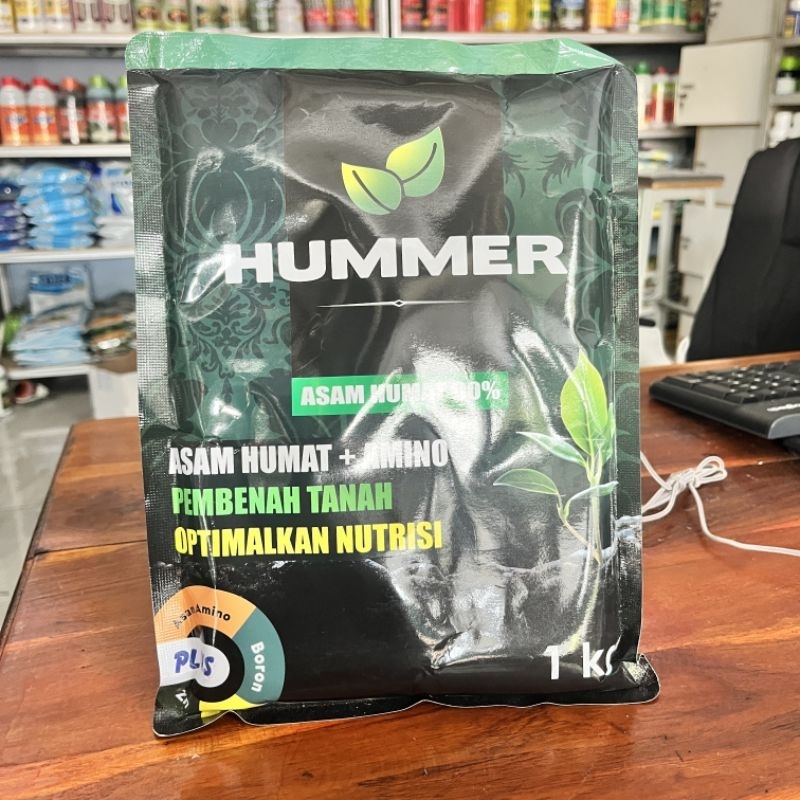 Jual HUMMER 1kg Pupuk 3 In 1 Asam Humat Plus Asam Amino Plus Pembenah ...