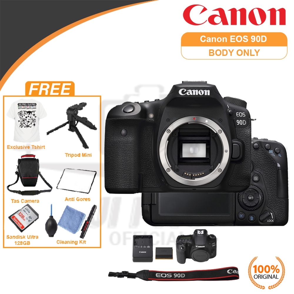 Jual Canon EOS 90D Body Only Kamera DSLR 90 D BO Garansi Original ...