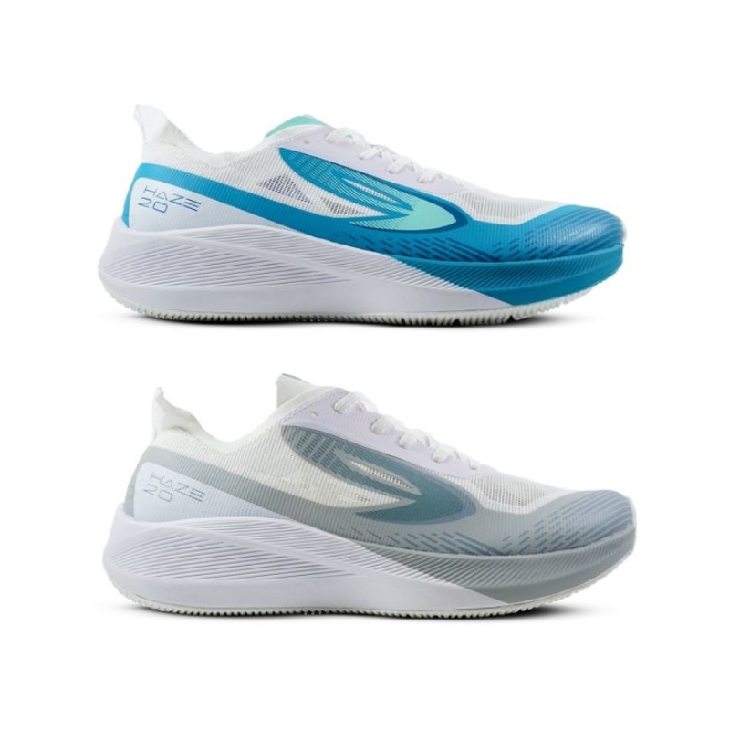 Jual 910 Nineten Sepatu lari Terbaru Original HAZE 2.0 - putih abu ...