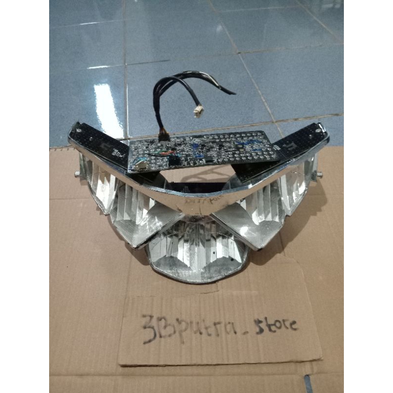 Jual led reflektor lampu depan honda pcx 150 160 bekas originl | Shopee ...