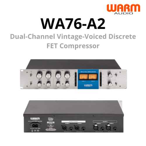 Jual WarmAudio WA76-A2 Dual-Channel Vintage-Voiced Discrete FET ...