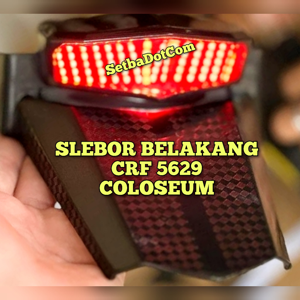 Jual BUNTUT SPAKBOR CRF 150 SLEBOR CRF 150 BELAKANG BLKG + SEN SEIN 3in1 LED COLOSEUM 5629 ...