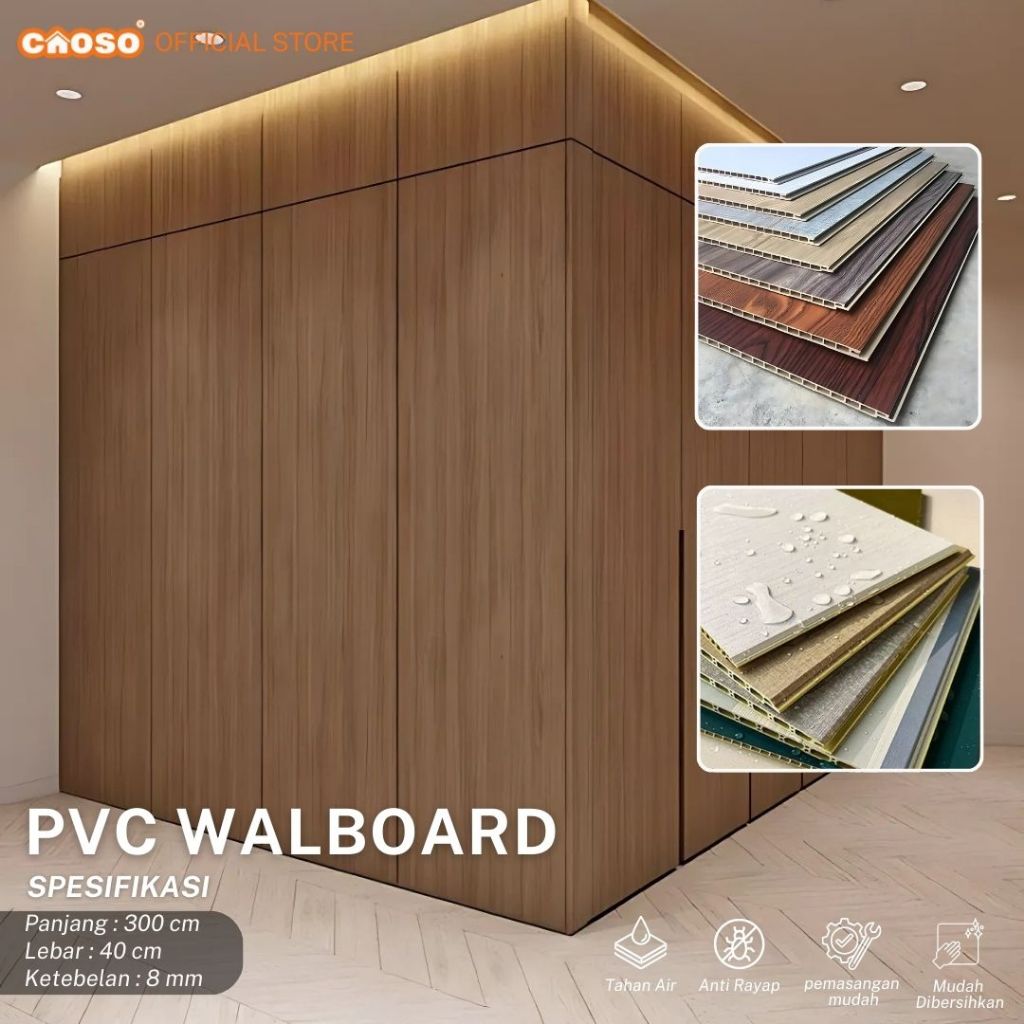 Jual Wallboard Dinding Pvc | Wallboard WPC | Wallboard PVC 3 Meter ...